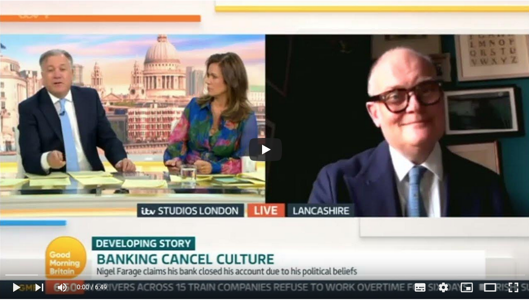 Gary Rycroft on ITV's Good Morning Britain - Joseph A. Jones & Co ...